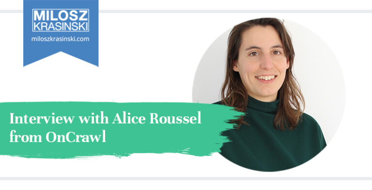 Interview with Alice Roussel from OnCrawl